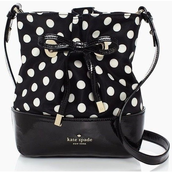 kate spade | Bags | Kate Spade Nwt Polkadot Drawstring Crossbody Bag ...